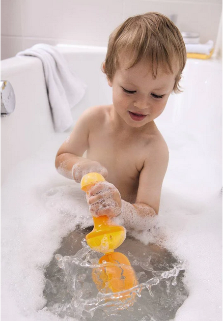 Bubble Bath Whisk - Yellow and Orange – The Children's Treehouse