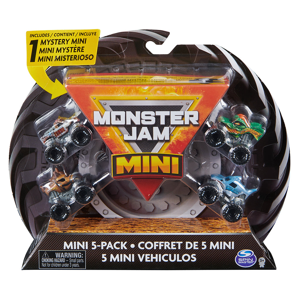 Monster Jam Mini - 1:87 Mini 5-pack assorted – The Children's Treehouse