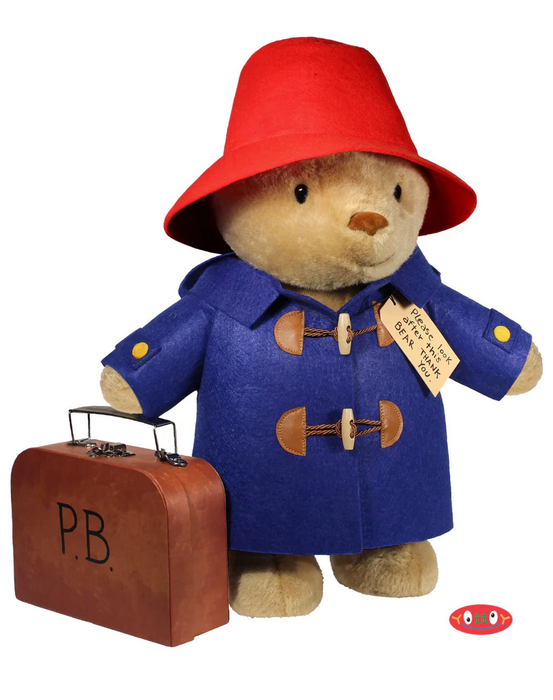 Classic Paddington Bear 16” Soft Toy with Suitcase – The Children's ...