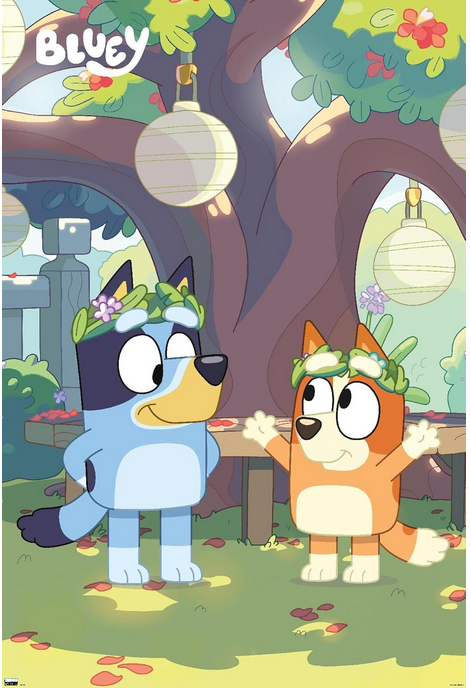 Bluey Poster - Duo – The Children's Treehouse