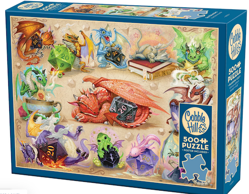 D20 Dragons - 500pc – The Children's Treehouse