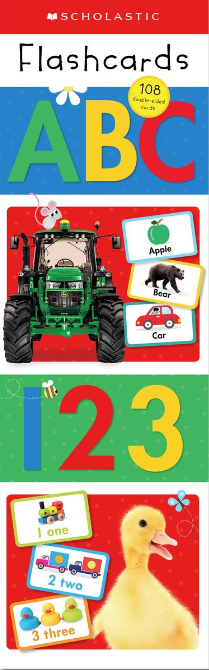 Scholastic Early Learners: ABC & 123 Flashcard Double Pack – The ...