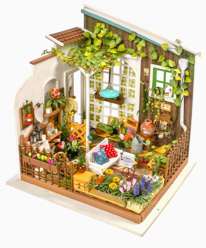 Rolife: DIY Miniature House Kit - Miller's Garden – The Children's ...