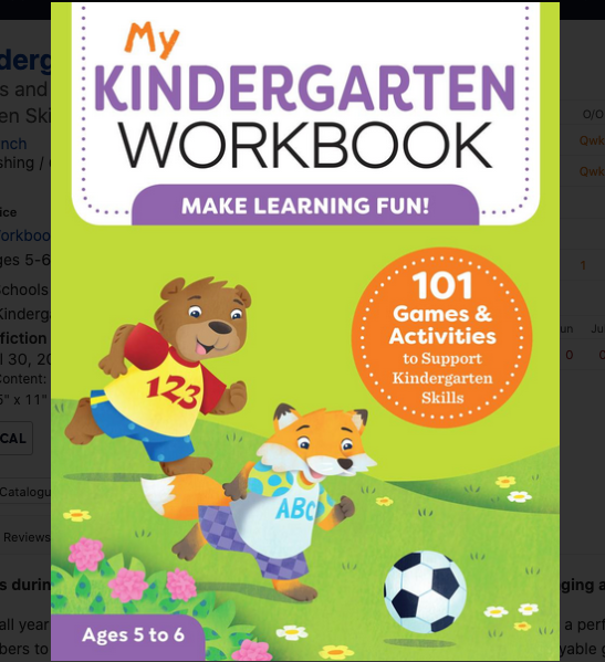 My Kindergarten Workbook – The Children's Treehouse