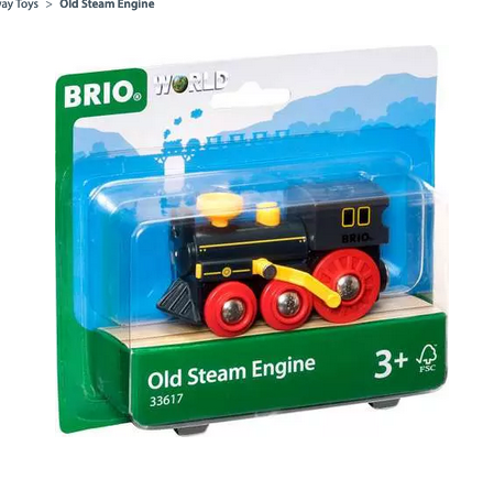 BRIO Old Steam Engine – The Children's Treehouse