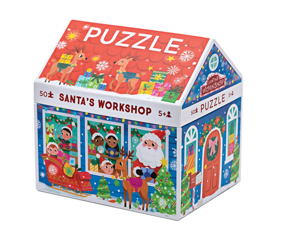 50pc Puzzle - Santa's Workshop – The Children's Treehouse