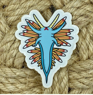 Vinyl Sticker - Opalescent Nudibranch - 4.0" – The Children's Treehouse